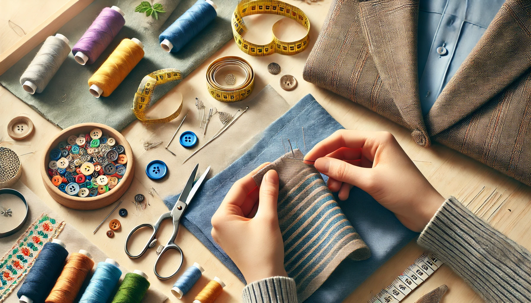 Apprenez à réparer vous-même vos vêtements : techniques de base pour ...